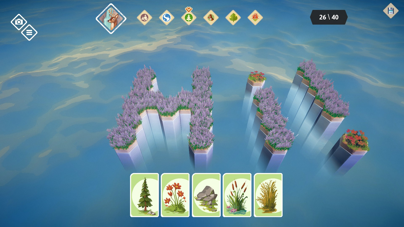 Demo: Preserve is an interesting landscaping puzzle game controlled by ...