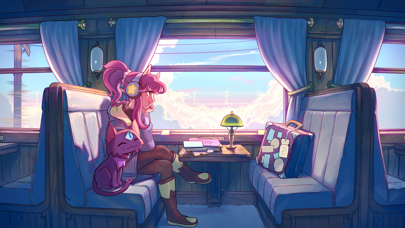 Spirit City: Lofi Sessions is taking us for a train ride with the ...