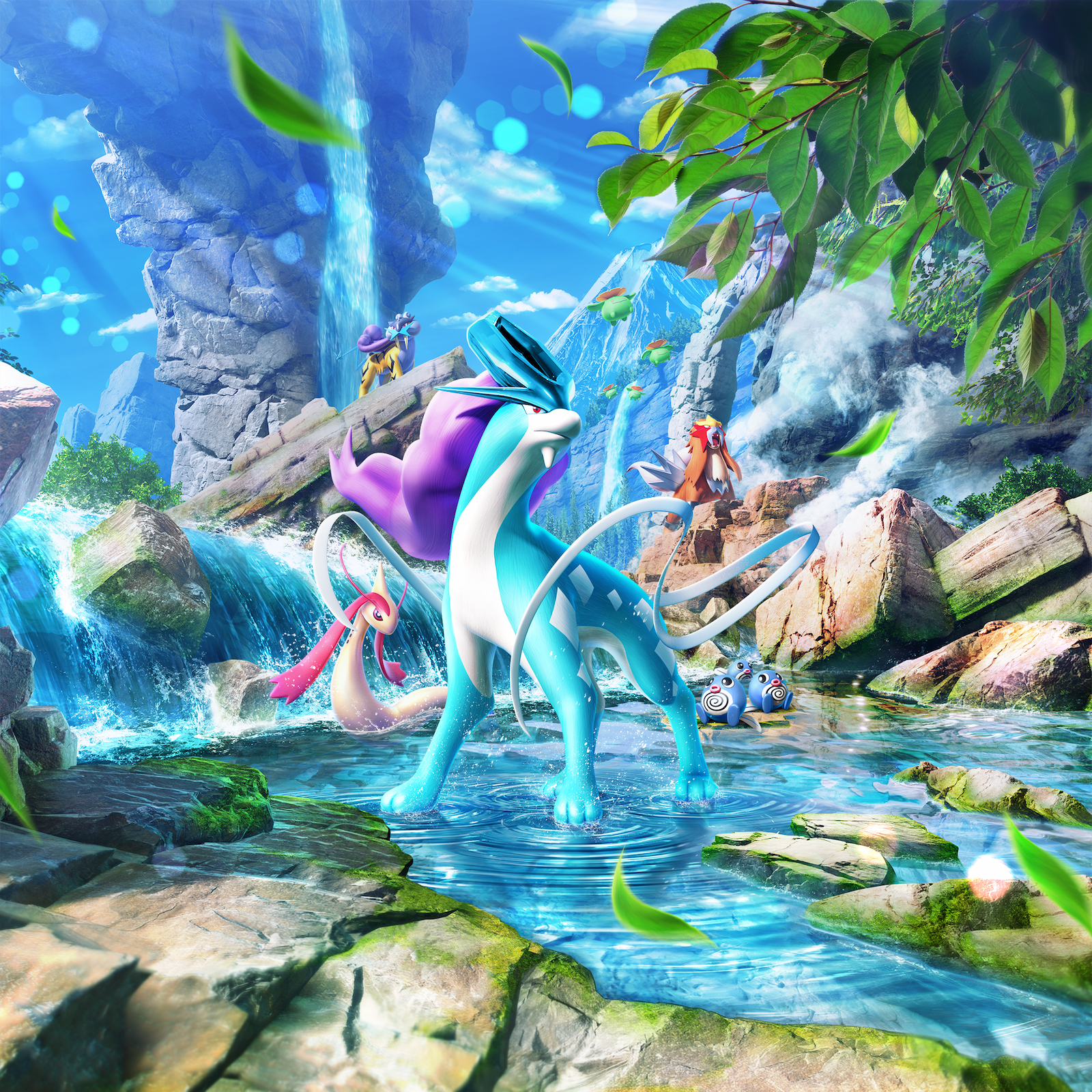 Secluded Springs featuring Raikou, Entei, and Suicune is coming to ...