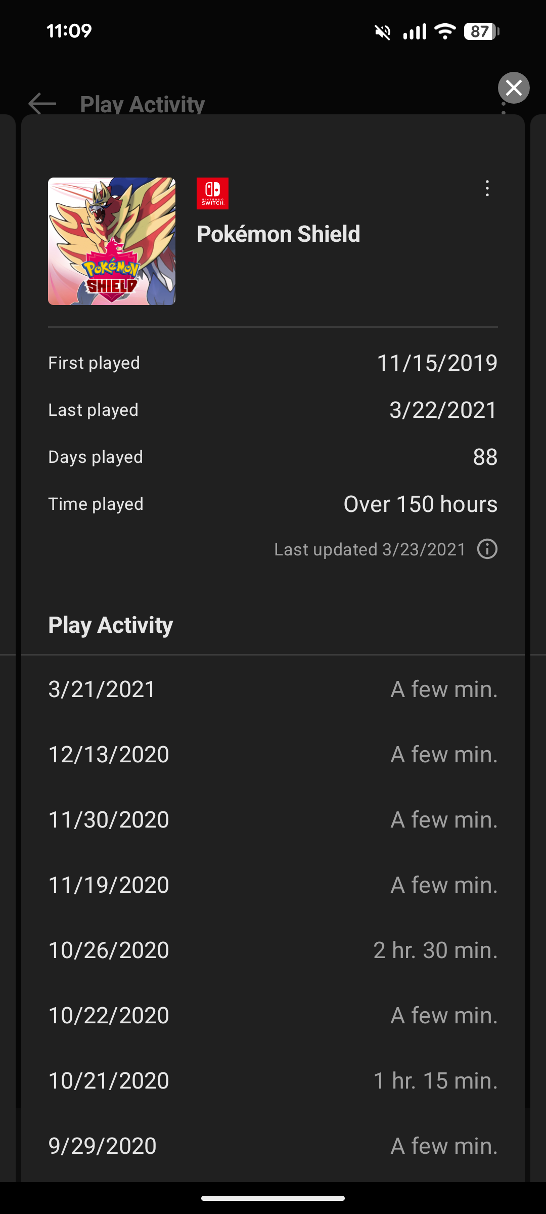 How to see your entire Play Activity in the Nintendo Store app ...